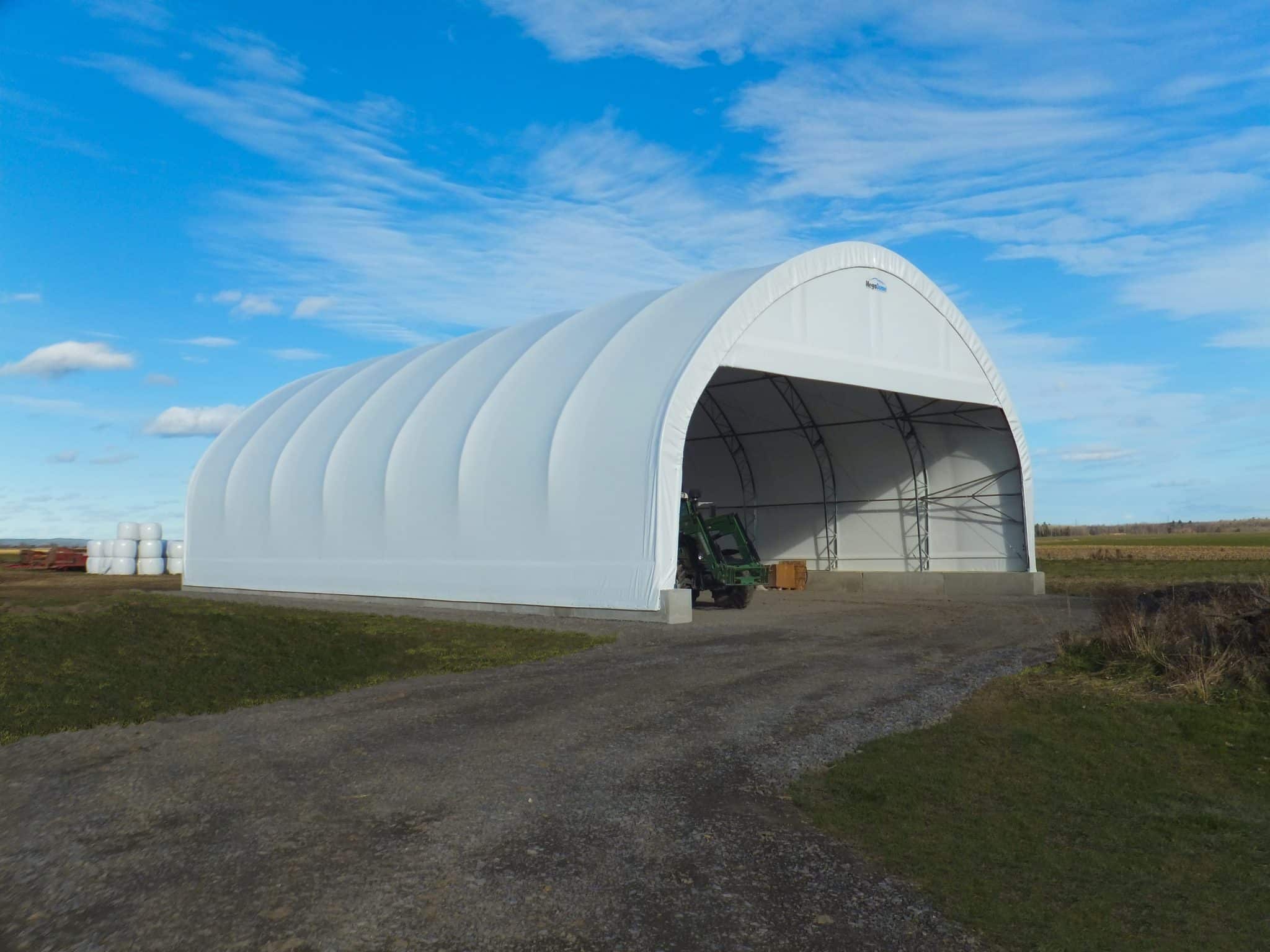 Fabric Building vs Traditional Structure | MegaDome