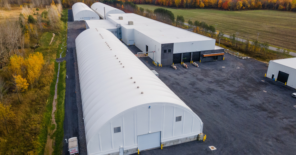 Public works | MegaDome® Bâtiments en toile