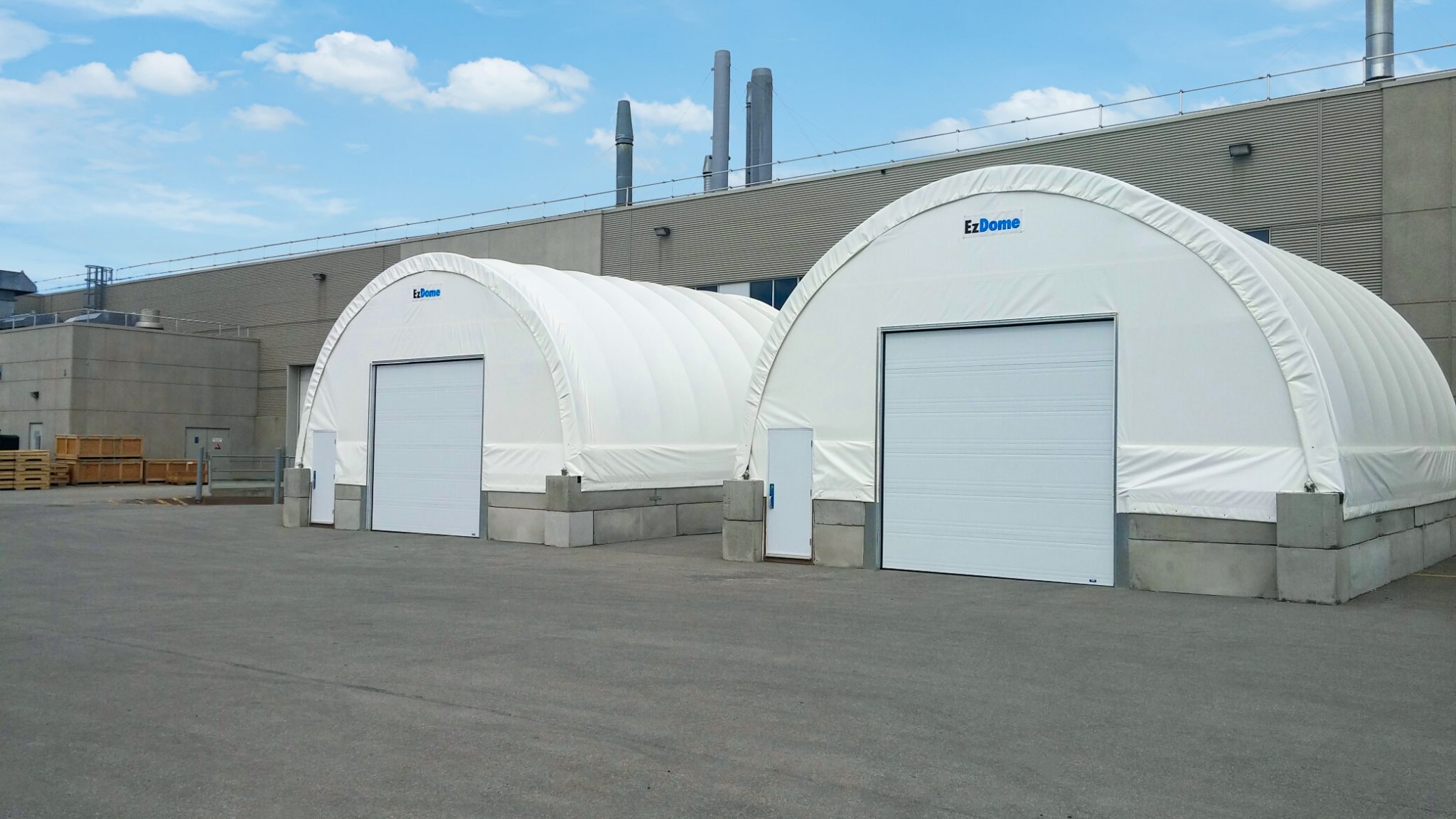 Fabric Buildings: Top 5 Benefits for Temporary Storage | MegaDome ...