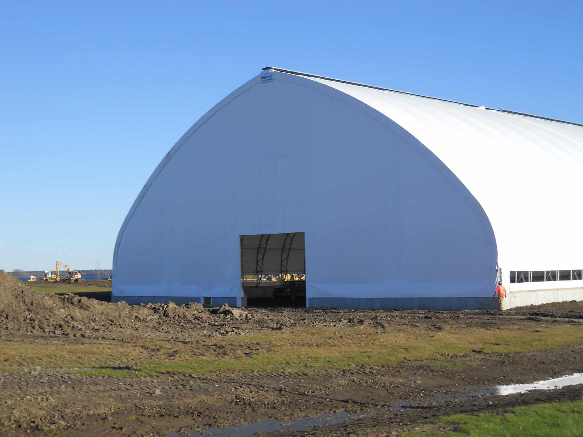 The 100 Series gets better: wide span building | MegaDome®